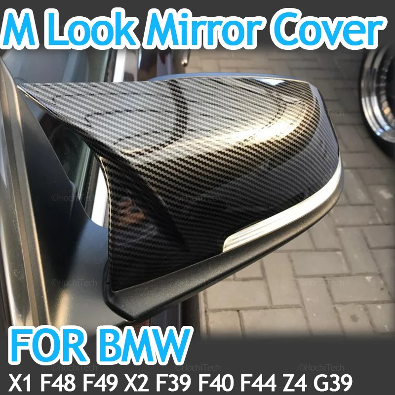 Carbon-Fiber-Pattern-Black-Side-Mirror-cover-Caps-for-BMW-F44-F40-G29 ...