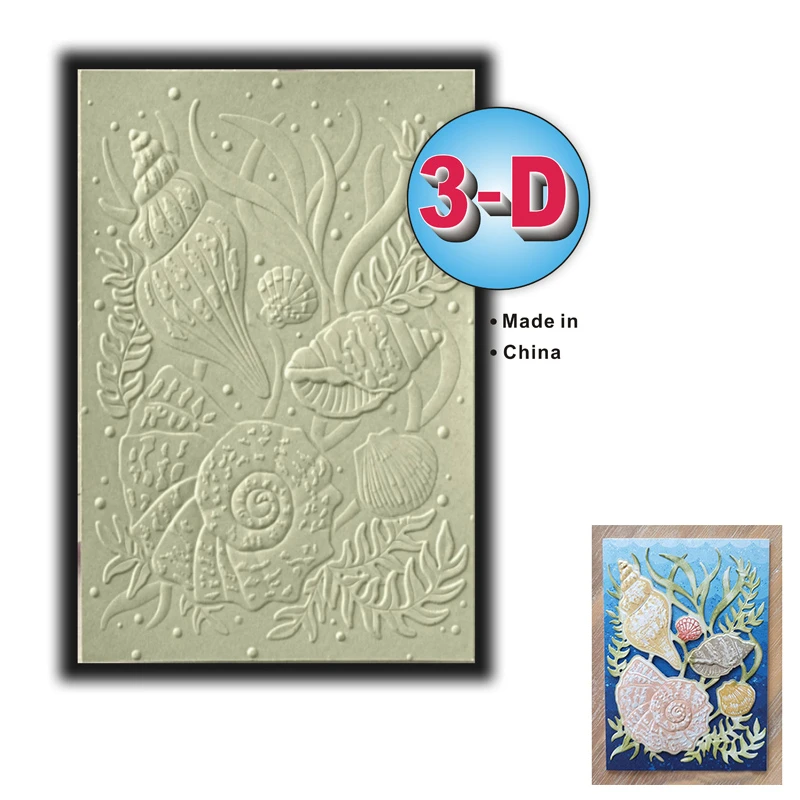 3d Embossing Folders Card Making | Embossing Folder Shells | Decoration Articles - New - Aliexpress