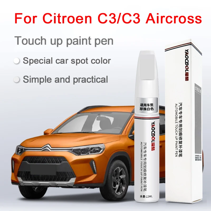 For Citroen C3/C3 Aircross Car Paint Paint Pen Citroen C3/C3 Aircross ...