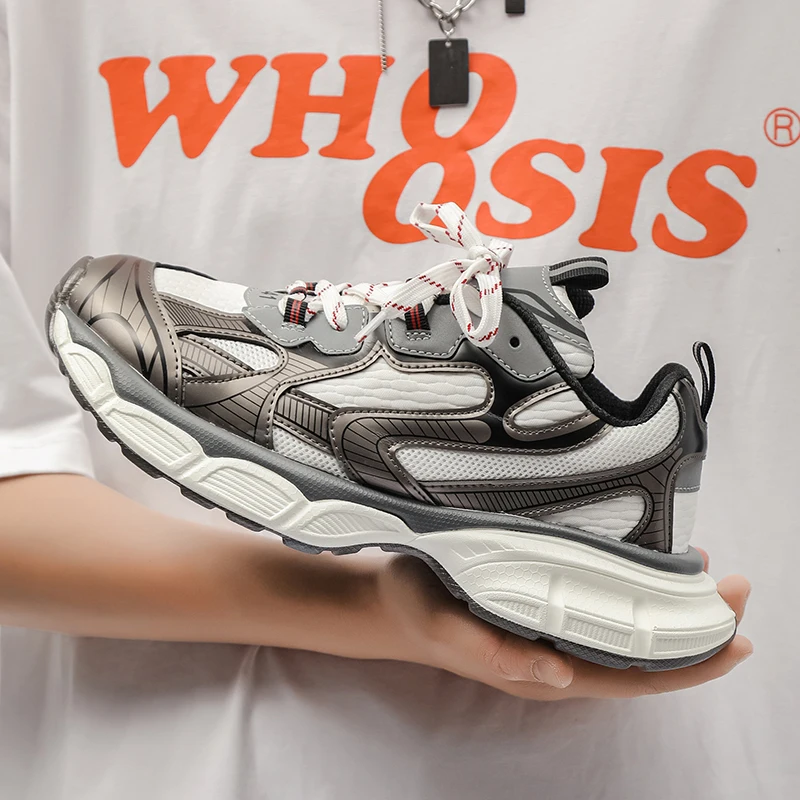 Chunky-Fashion-Sneakers-for-Women-Women-s-Platform-Lace-Up-Comfortable ...