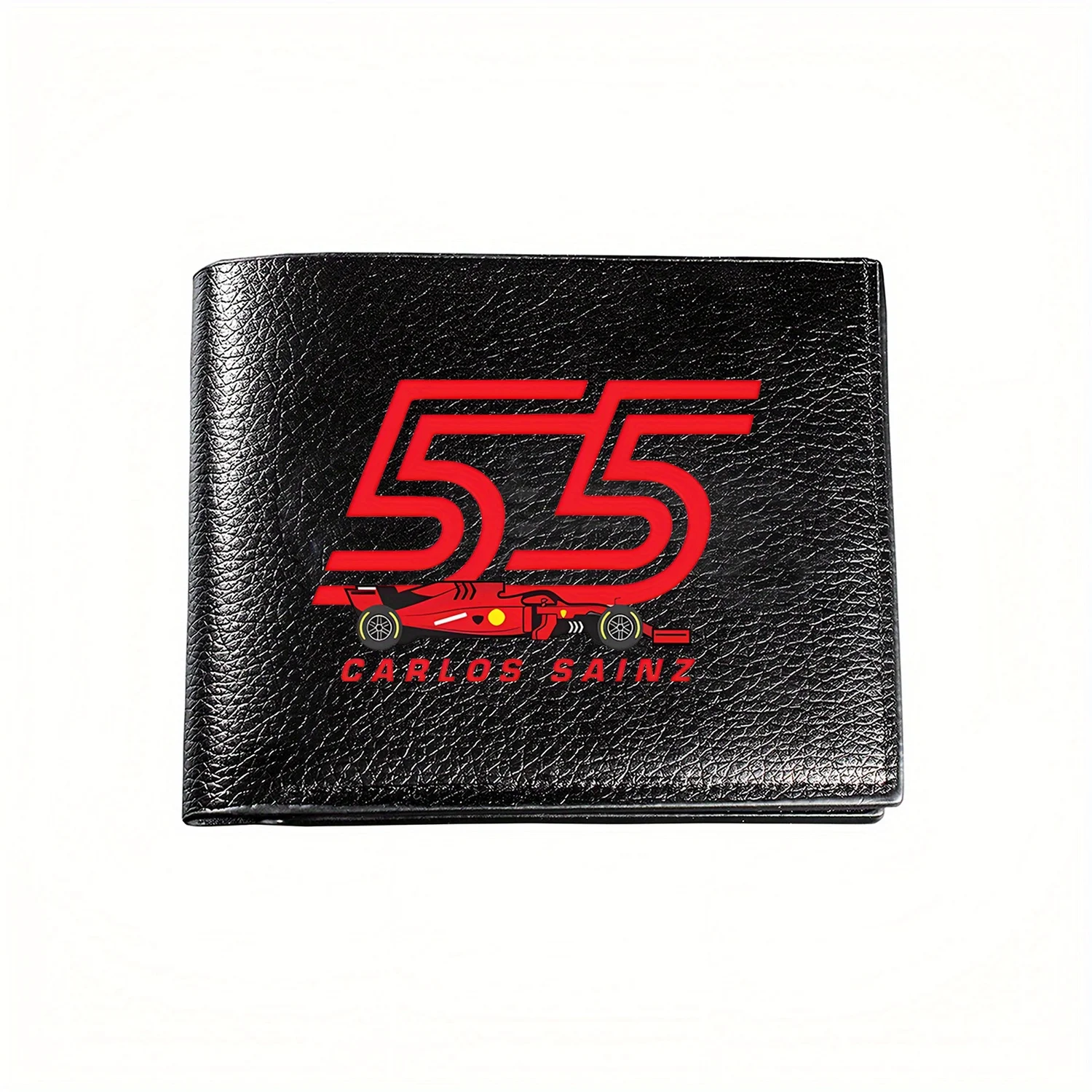 Carlos Sainz #55 Formula 1 Racing Car Design Mens Wallet: Business Mens ...