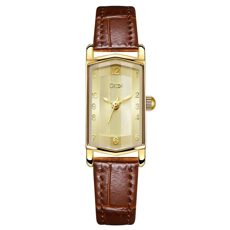 Fashion Gedi Top Brand Vintage Rectangular Luxury Elegant Waterproof ...