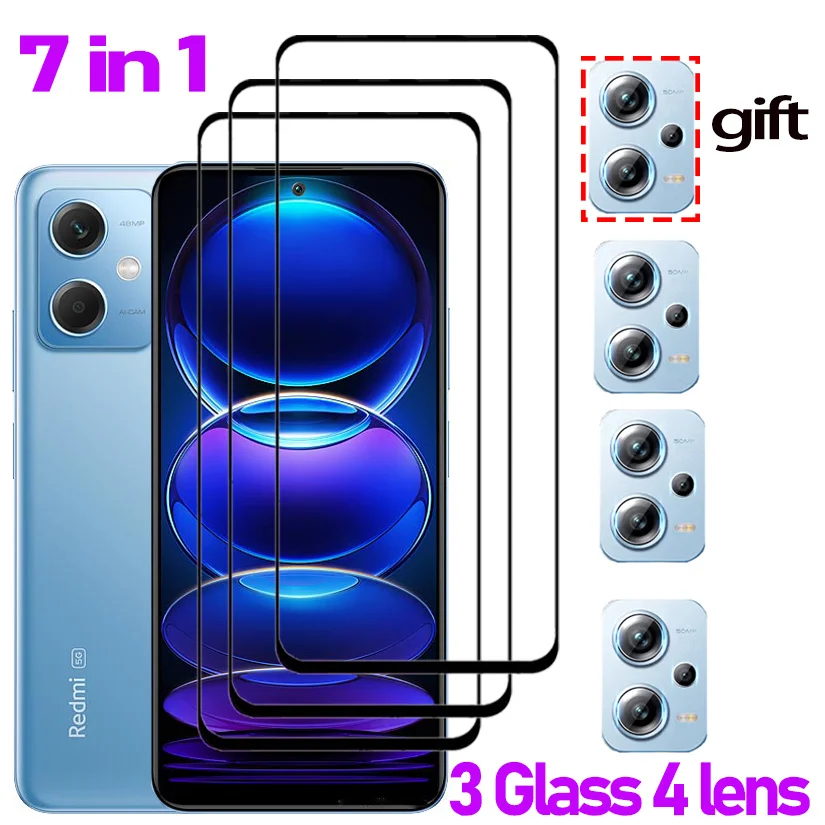 cristal templado Redmi Note 12 Pro glass Xiaomi Redmi Note 12 11 10 Pro ...