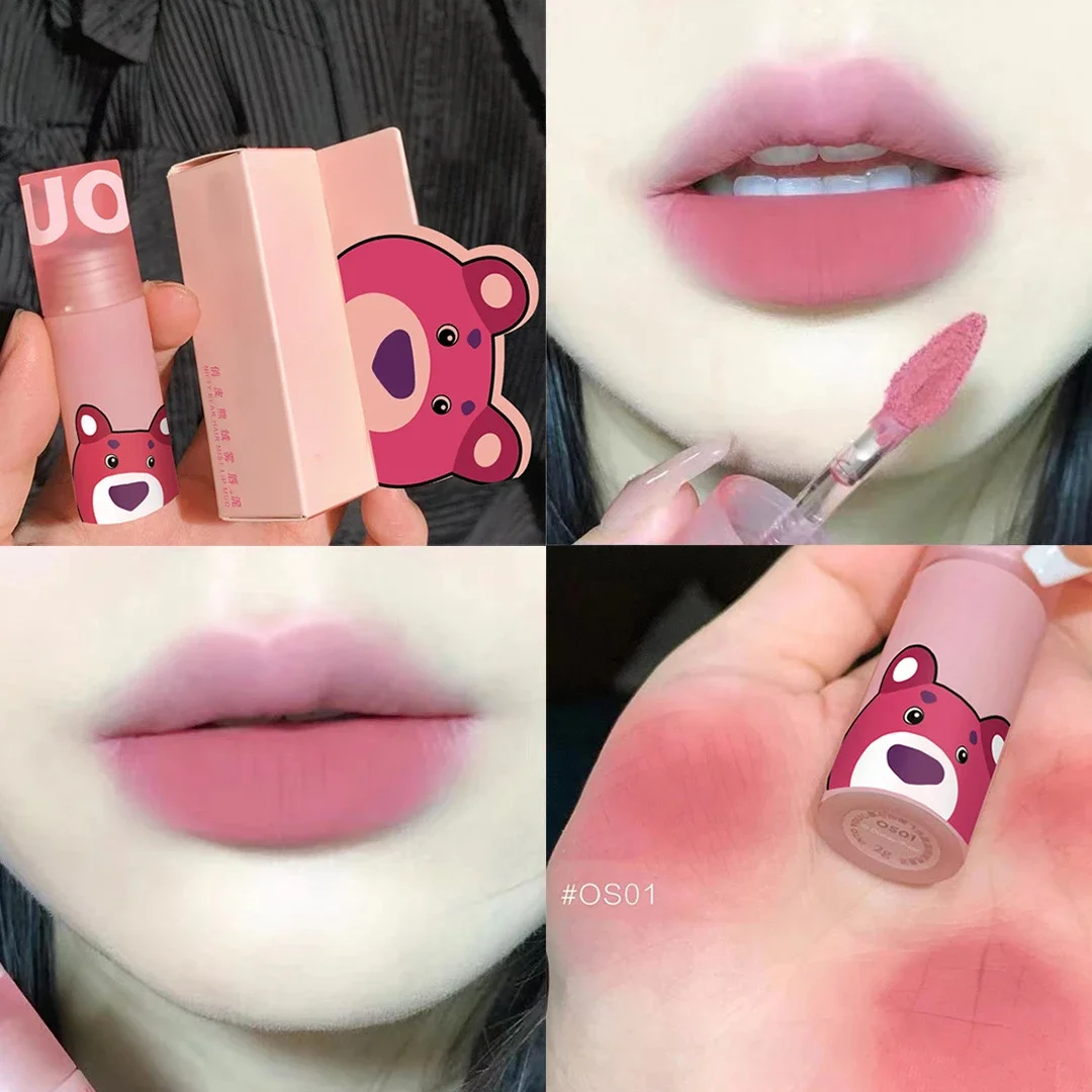 Brillo-de-labios-de-terciopelo-mate-l-piz-labial-de-Chocolate-mate ...