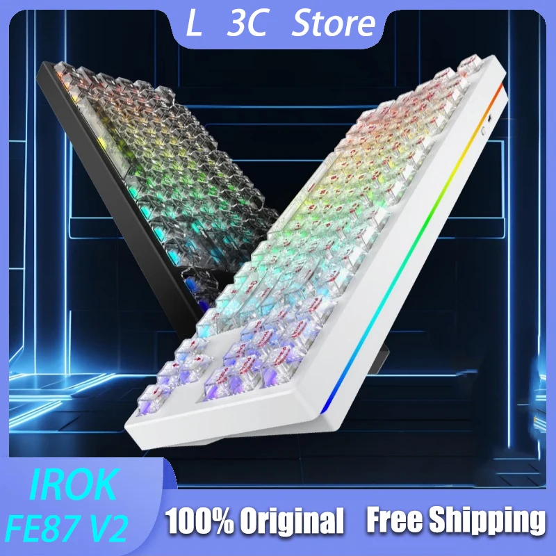 IROK FE87 V2 IMC Three-mode Mechanical Keyboard Dual 8K Polling Rate 0 ...