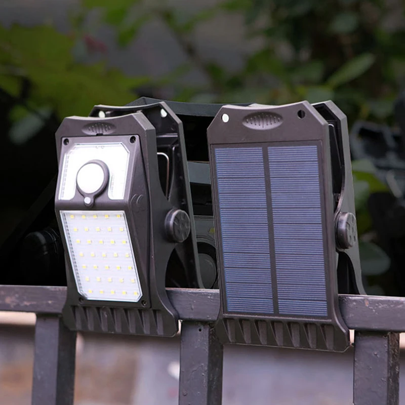 LED-Solar-Garden-Lights-Outdoor-Solar-Clip-Light-Waterproof-Motion ...