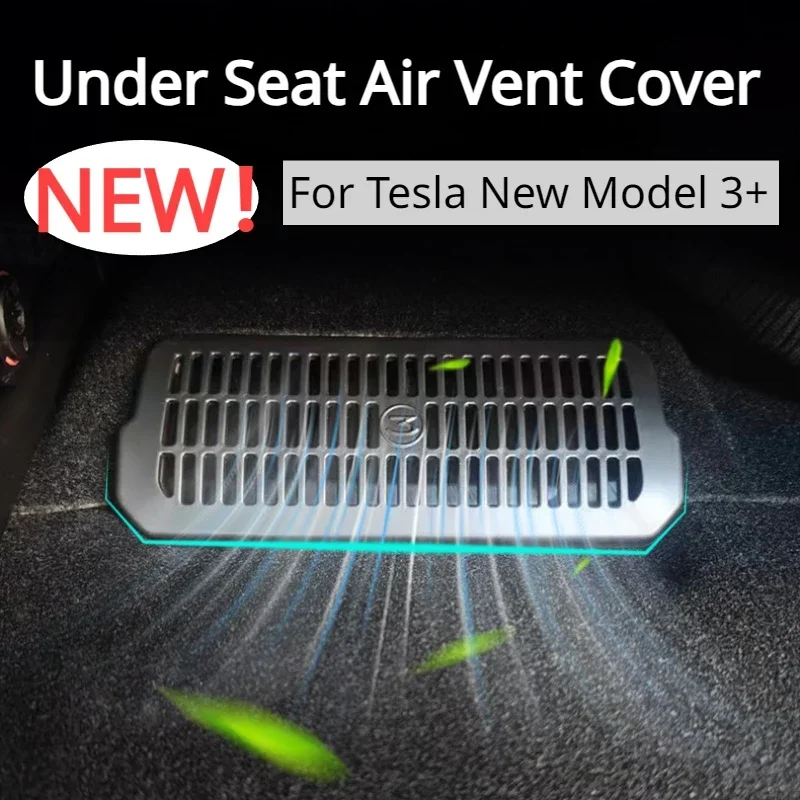 Under-Seat-Air-Vent-Cover-For-Tesla-Model-3-Underseat-Air-Outlet ...
