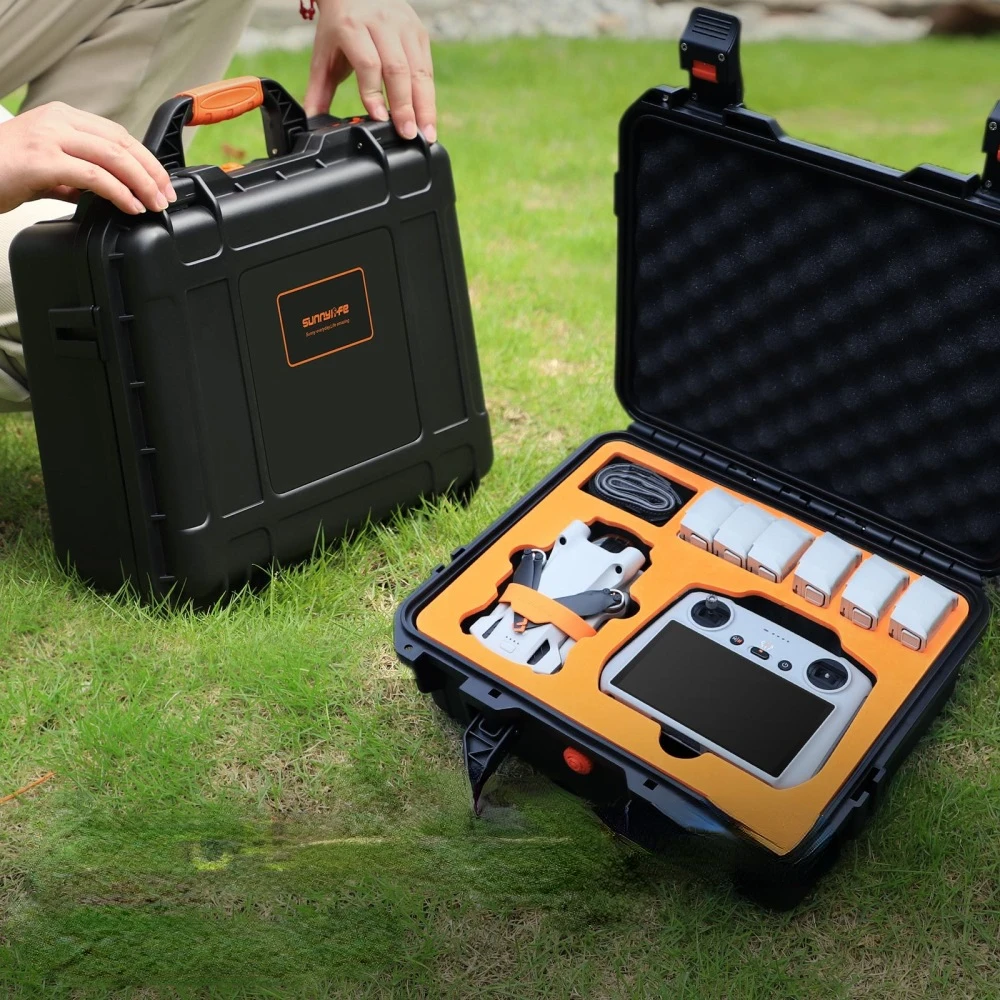 ForDJI Mini 3 Pro Drone, caja de seguridad impermeable, Maleta de ...