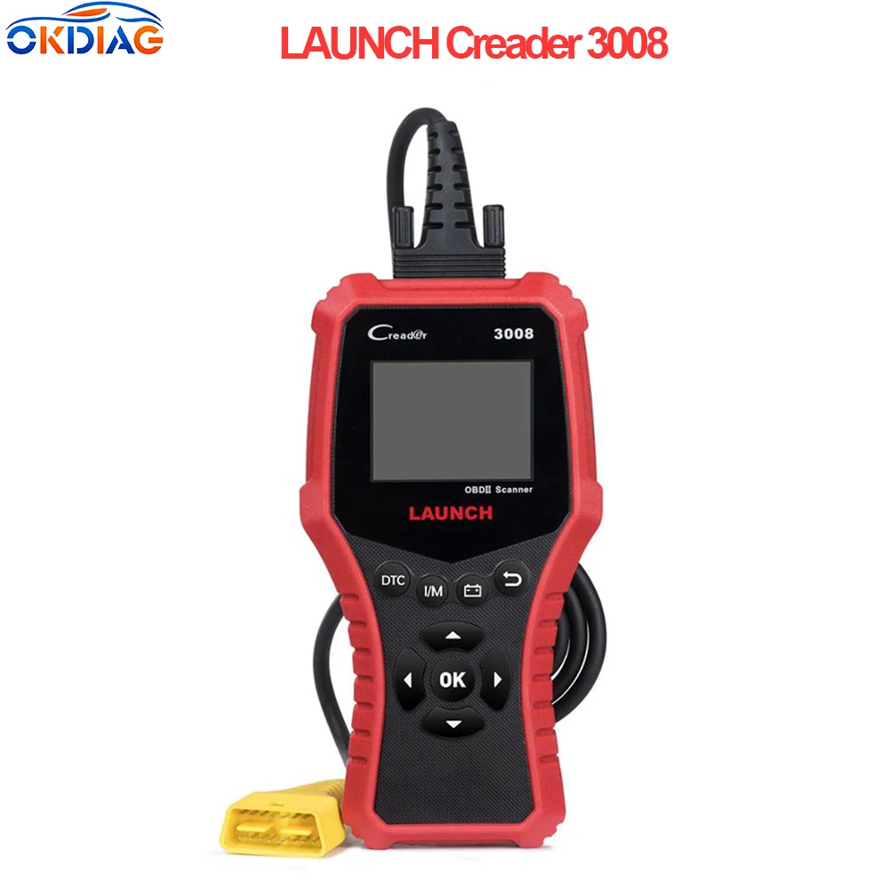 Lançamento creader 3008 obdii leitor de código scanner suporte completo ...