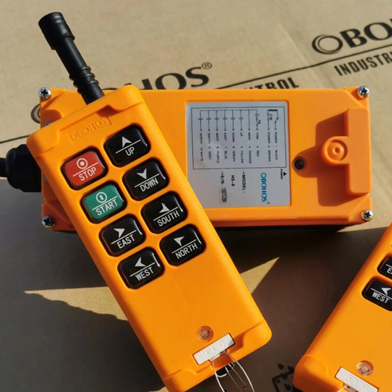 HS 8 8Channels Hoist Crane Radio Remote Control Sysem 1Transmitter ...