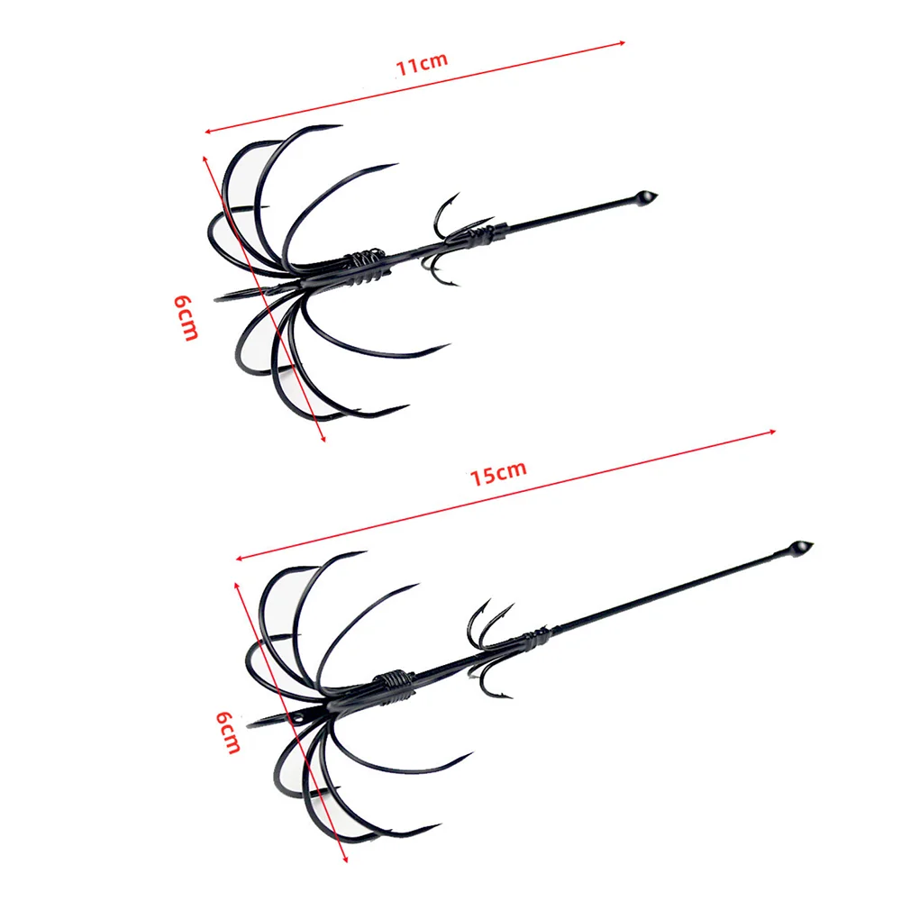 1PC-11-15cm-Fishing-Hooks-Lure-Wobblers-Squid-Hook-Bionic-Fake-Luya ...