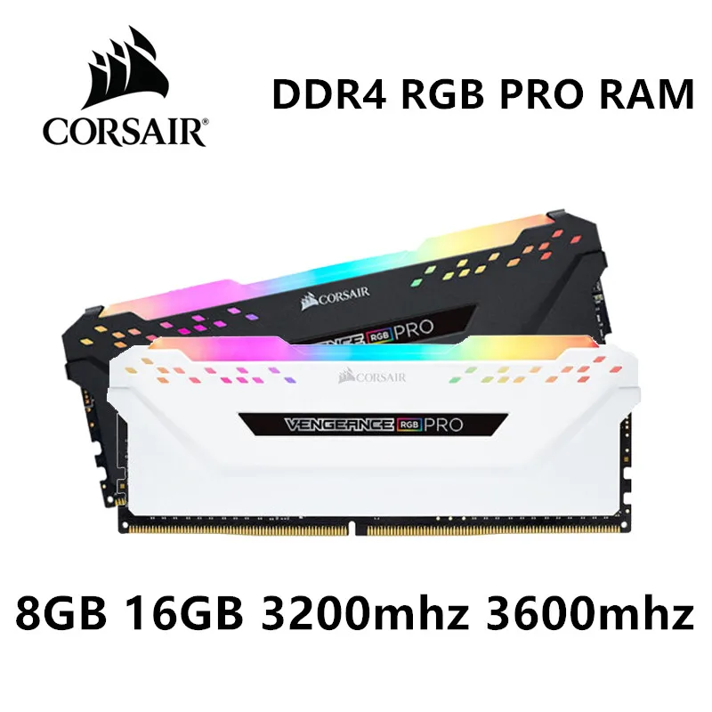 Corsair Ddr4 Pc4 Ram 8gb 3000mhz Rgb Pro Dimm Desktop Memory Support ...