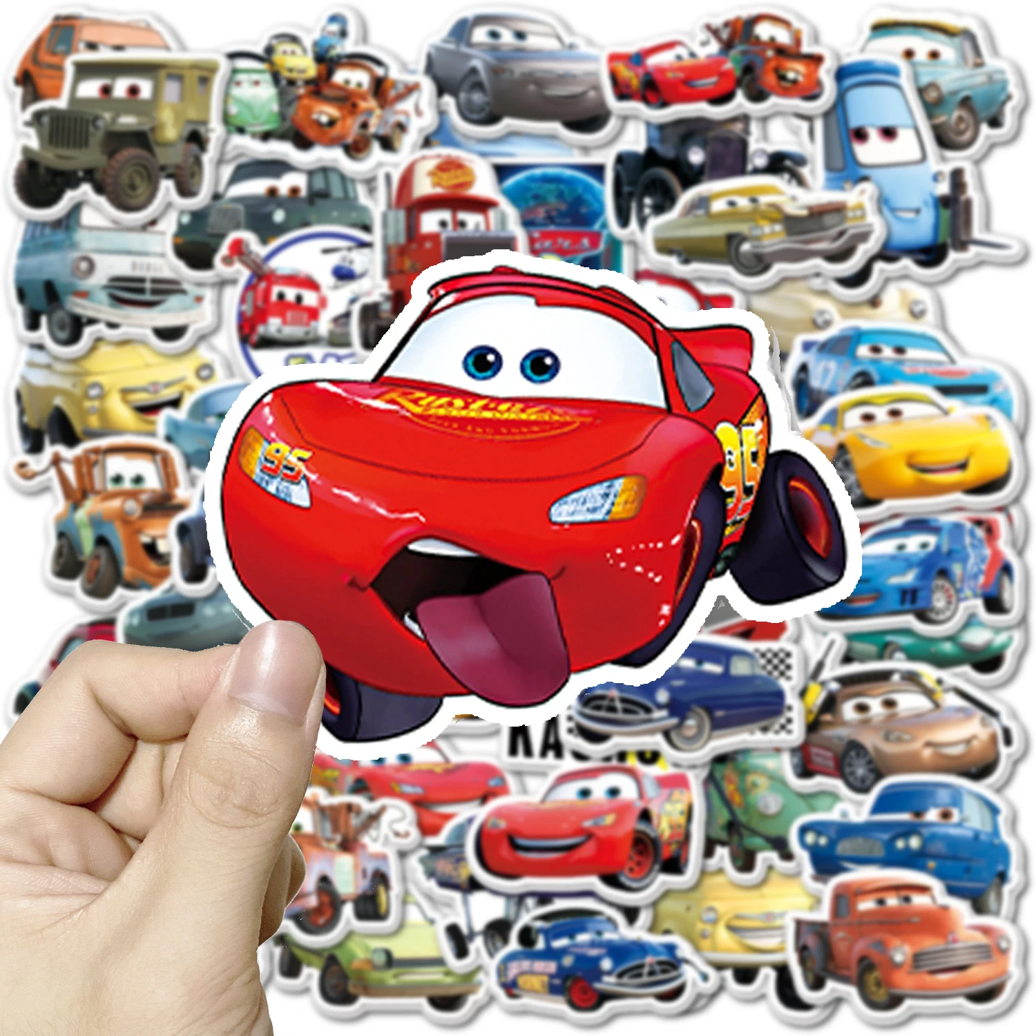 Pegatinas-de-dibujos-animados-de-Rayo-Mcqueen-pegatinas-de-Disney-para ...