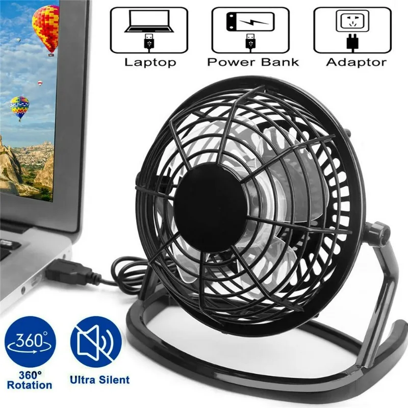 Silent-USB-Fan-Cooler-for-Laptop-Notebook-Desktop-PC-Ofiice-Summer ...