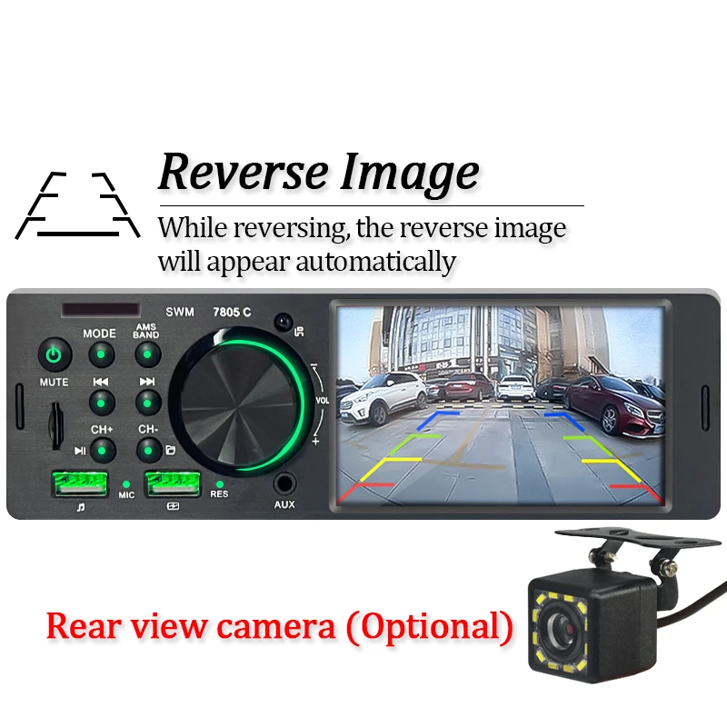 7805C - Autoradio récepteur FM stéréo avec écran tactile 4.1 ...