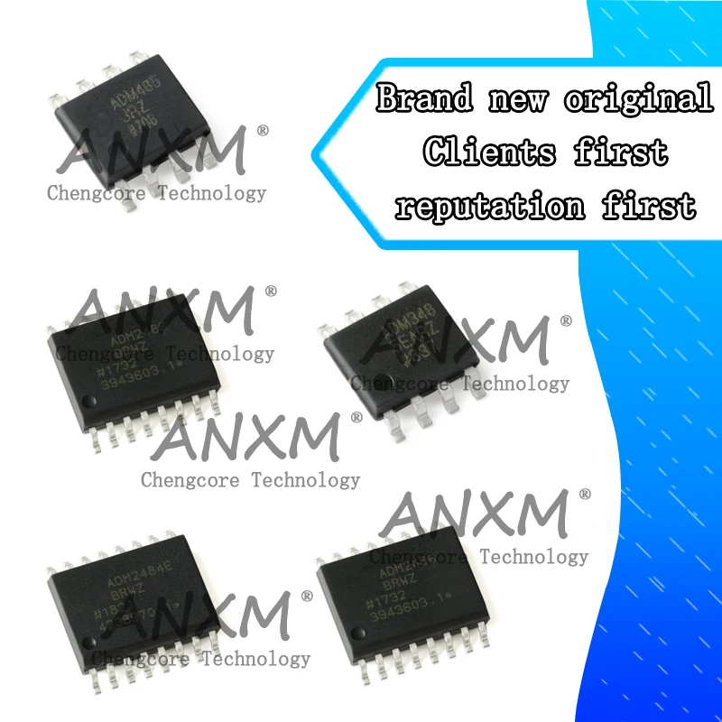 1 Piezas New ADM3485EARZ ADM485JRZ ADM2486BRWZ ADM483EARZ ADM2484EBRWZ ADM3054BRWZ SOIC SOP16 ...