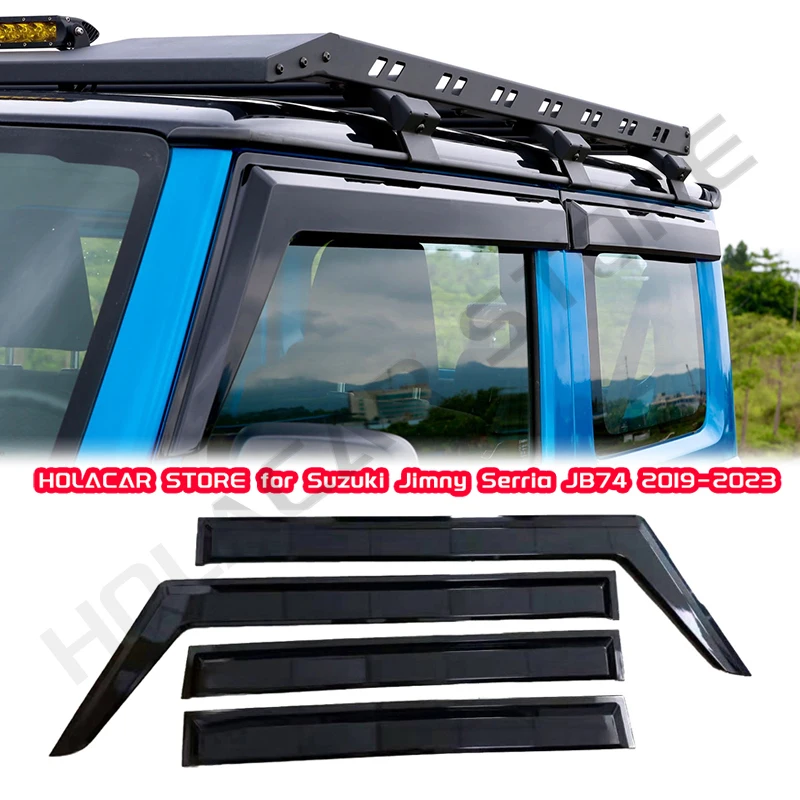 Car-Window-Visor-For-Suzuki-Jimny-Serria-JB64-JB74-2019-2020-2021-2022 ...