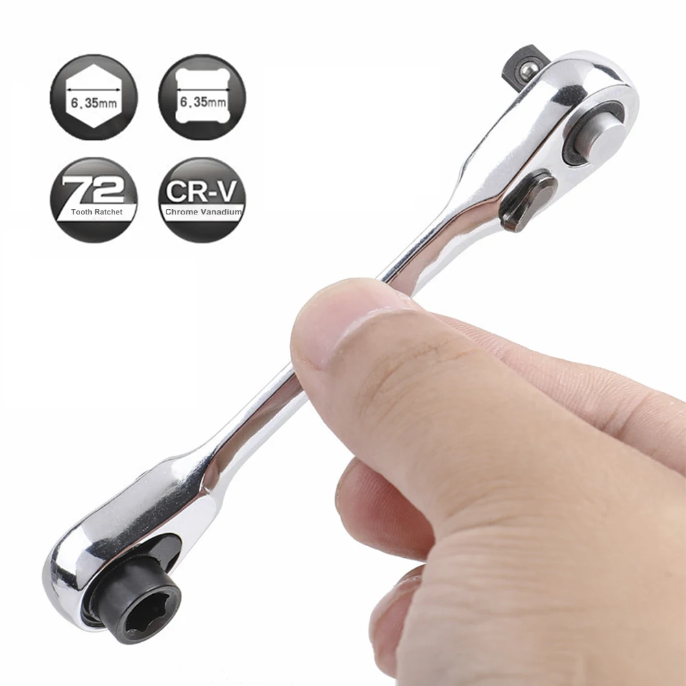 Mini-Ratchet-Wrench-1-4-Double-Ended-Quick-Socket-Ratchet-Wrench-72 ...