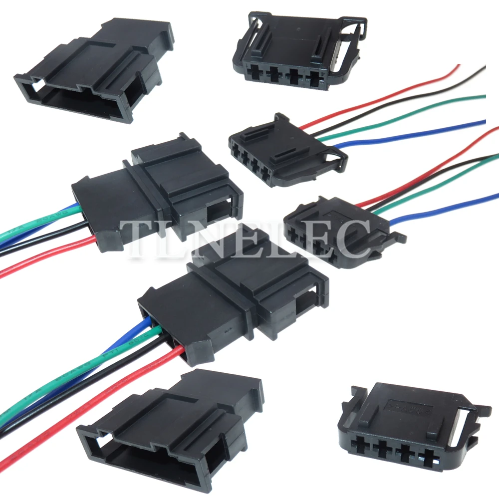 4-Pin-Way-Auto-Brake-Light-Switch-Connector-with-Wires-Car-Unsealed ...