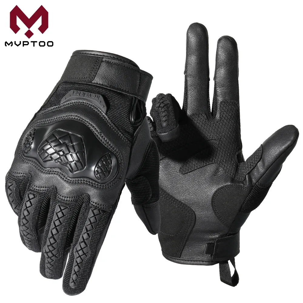 Touchscreen-Motorcycle-Gloves-Full-Finger-Protective-Gear-Racing ...