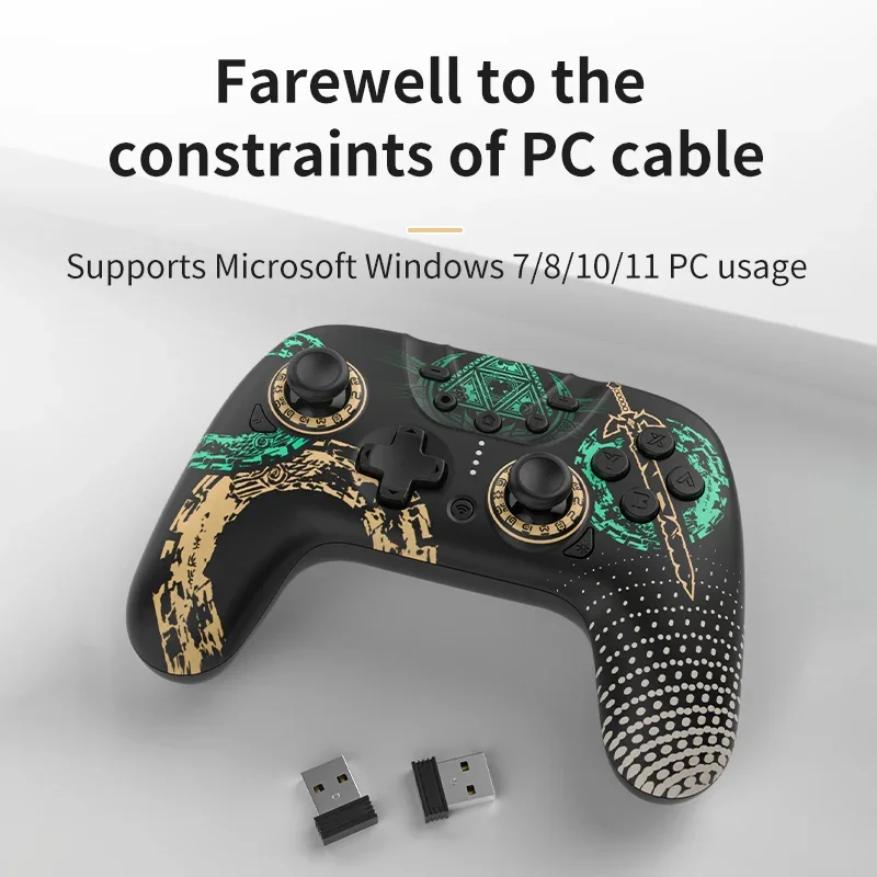 Aolion-Gamepads-Wireless-Bluetooth-Connection-with-2-4G-Receiver ...