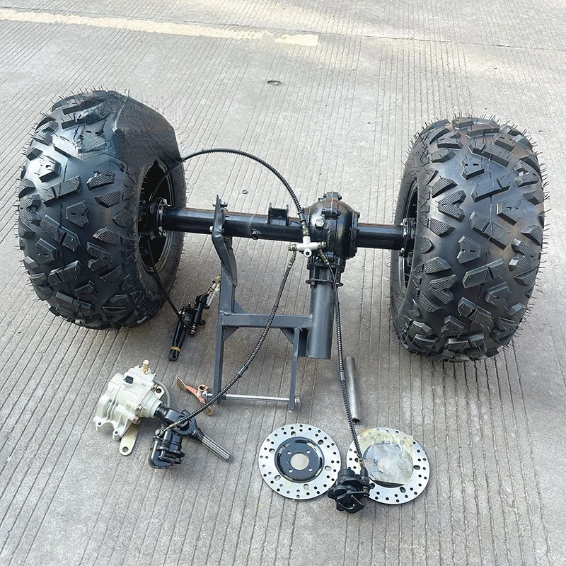 Two-wheel-to-three-wheel-motorcycle-beach-bike-accessories-rear-axle ...