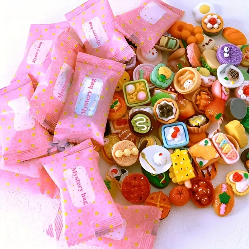 Adorable Miniature Food Beverage Items Candy Bag Mock ups Party Favors ...
