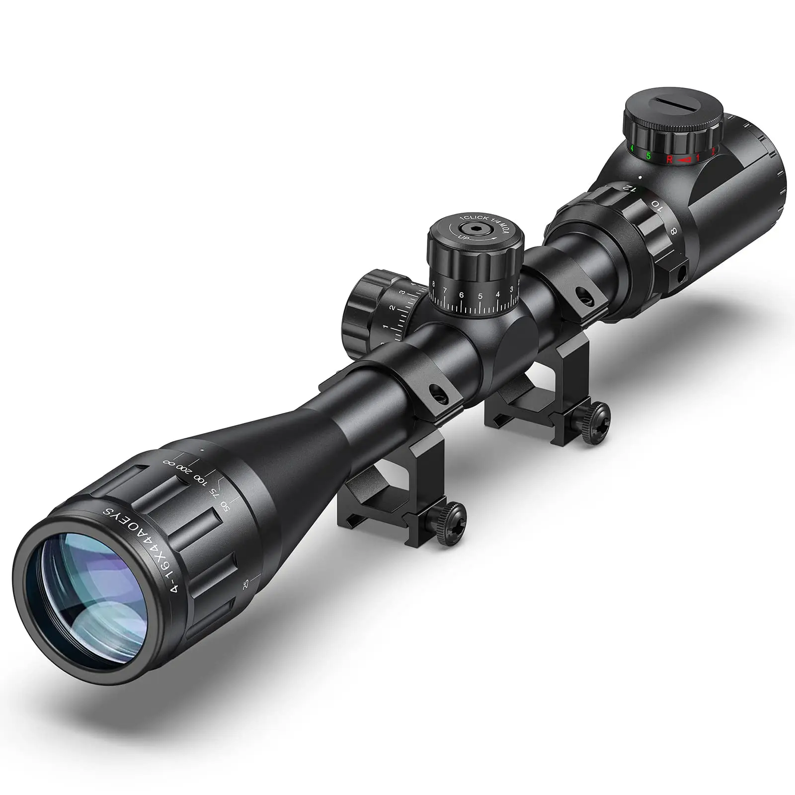 EZSHOOT-4-16x44-Riflescope-Red-Green-Illuminated-Reticle-Crosshair ...