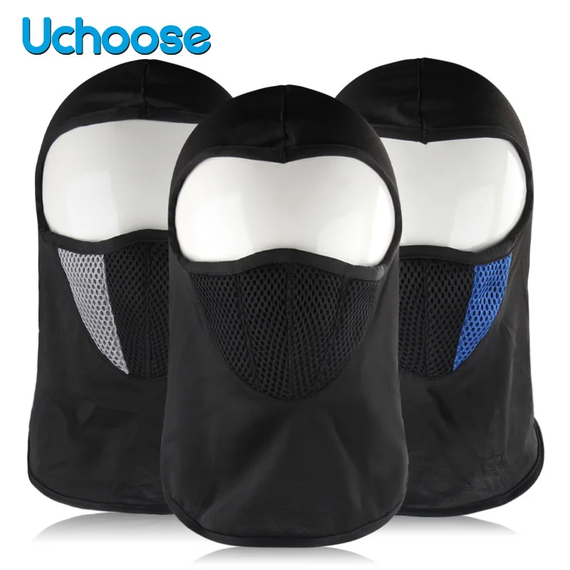 Skull Cap Breathable Dustproof Windproof Sunscreen Motorcycle Full ...