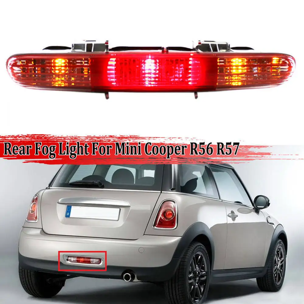 LED-Rear-Fog-Light-Stop-Brake-Lamp-63247255925-For-BMW-Mini-R56-R57-R58 ...