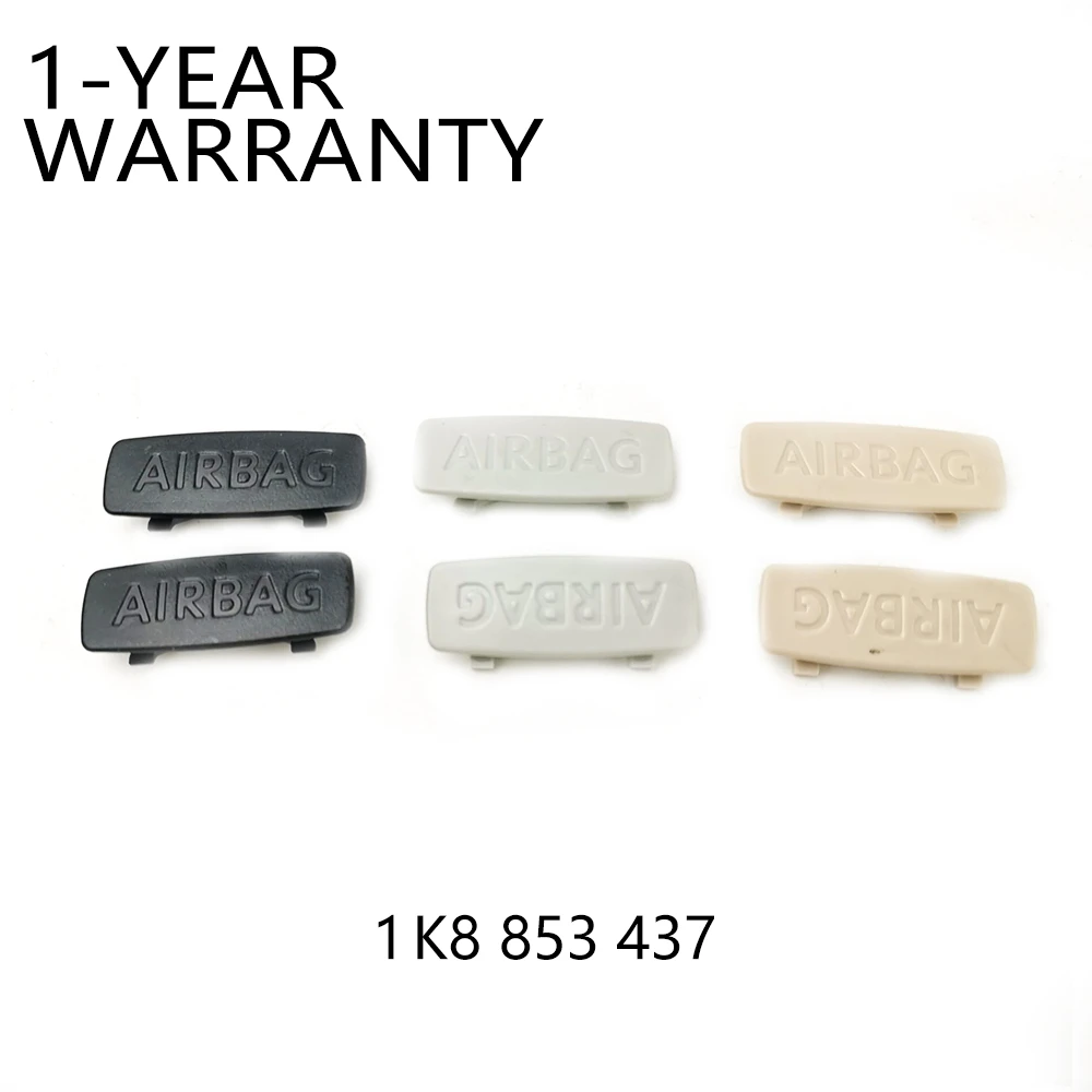 2pcs Interior Panel Airbag Logo 1k8853437 For Vw Passat Sharan Scirocco ...