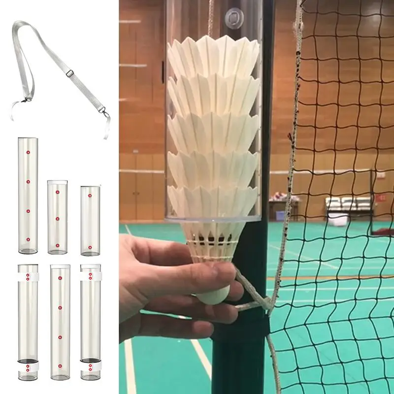 Ball-Barrel-Badminton-Bucket-Sports-Badminton-Game-Shuttlecock-Outdoor ...