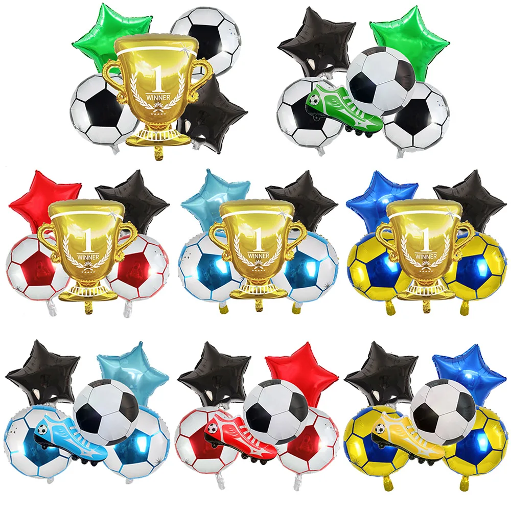 Globos con Temática de Fútbol, Balón de Fútbol, Zapatos de Fútbol ...