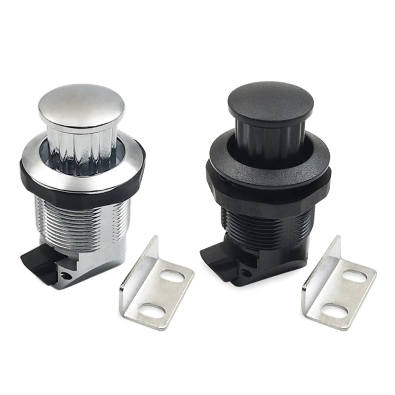 RVs-Cabinet-Mini-Push-Button-Latches-Locks-Catch-Door-Knobs-Gold-for ...