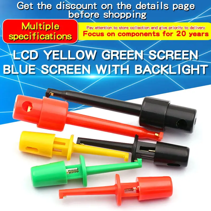 5PCS-Mini-Single-Test-Hook-Clips-Test-Probes-For-Electronic-Testing ...