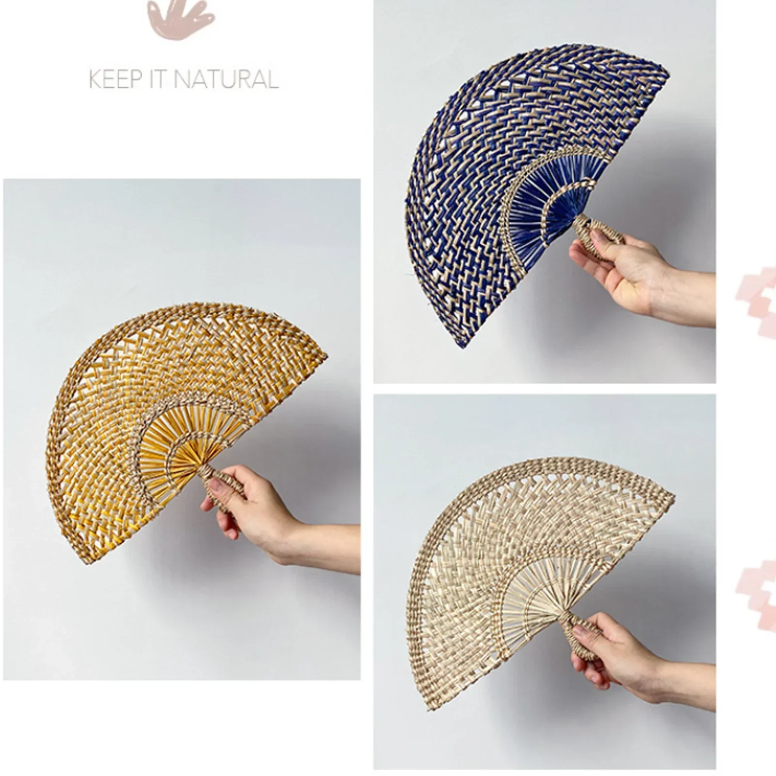 Straw-Fan-Wall-Decoration-Grass-Handwoven-Fan-Hanging-Decorations-for ...