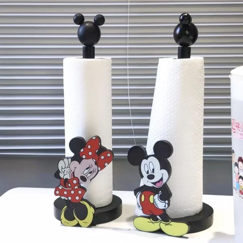 Anime Hobby Mickey Mouse Minnie Creative Kitchen Upright Paper Towel ...