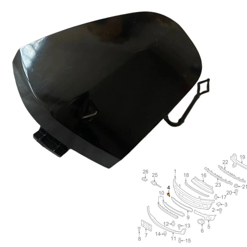 자동차 앞 범퍼 토우 후크 아이 커버 51117376447, 미니 클럽맨 F54 2014-2017 하부 범퍼 토우 후크 아이 ...