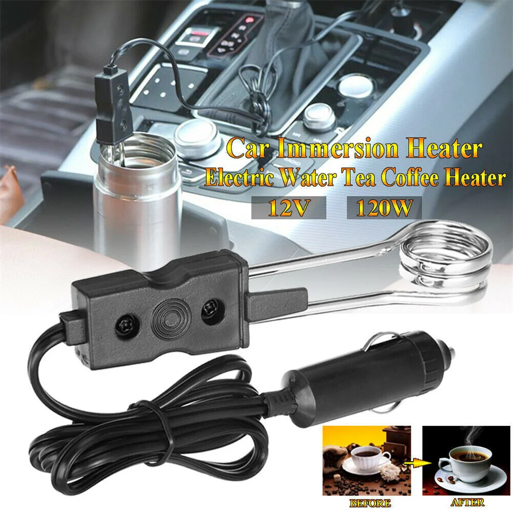 New-Mini-Electric-Car-Water-Heater-12V-24V-Boiler-Hot-Water-Coffee ...