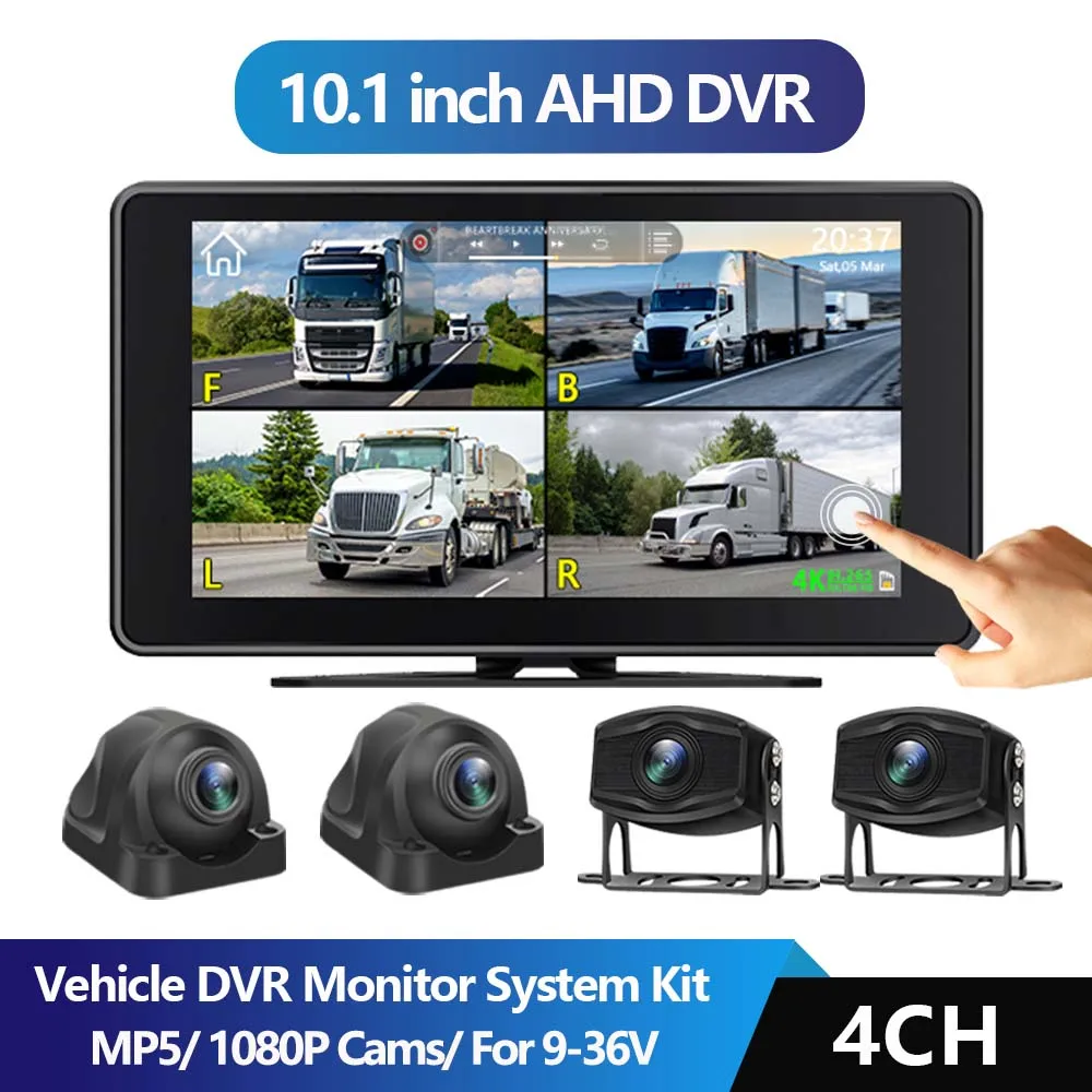 10-1-inch-Touch-Screen-Car-RV-Bus-Truck-AHD-Monitor-System-1080P ...