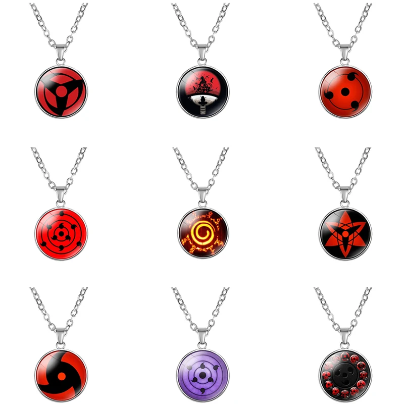 Hot-Akatsuki-Red-Cloud-Pendant-Necklace-for-Women-Narutos-Anime ...
