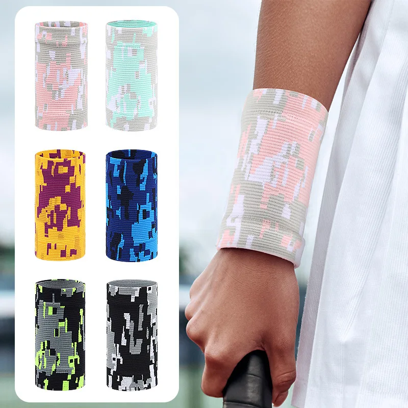 1pc-Stretch-Elastic-Wristband-Unisex-Fitness-Tennis-Basketball-Wrist ...