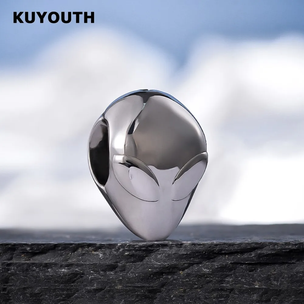KUYOUTH-New-Stainless-Steel-Alien-Magnet-Ear-Weight-Expander-Earring ...