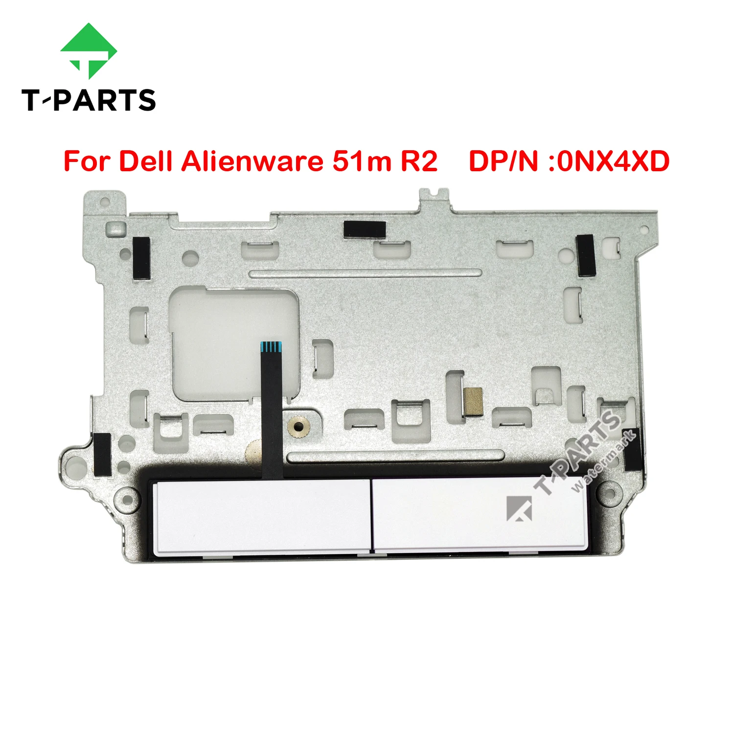 Original-New-0NX4XD-NX4XD-White-For-Dell-Alienware-51m-R2-Touchpad ...