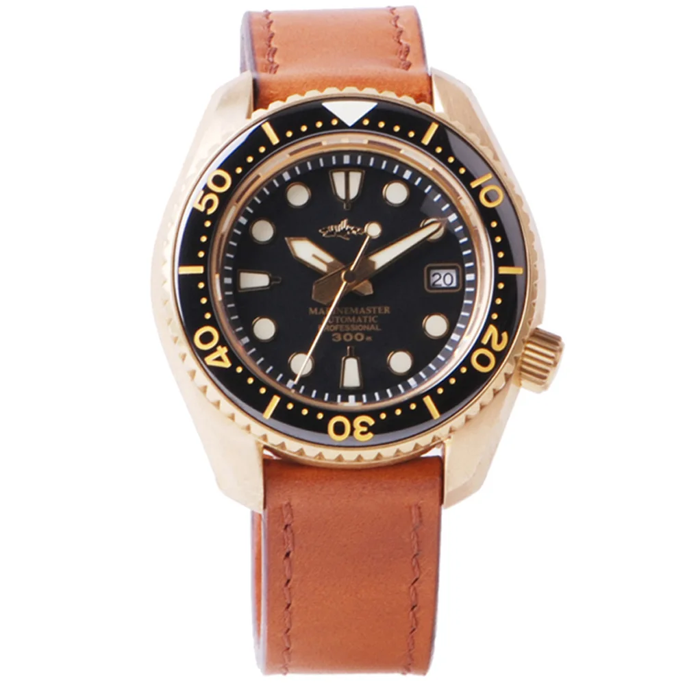 Heimdallr-SBDX001-Men-s-Dive-Watch-46mm-Black-Dial-Aluminum-Bronze-Case ...