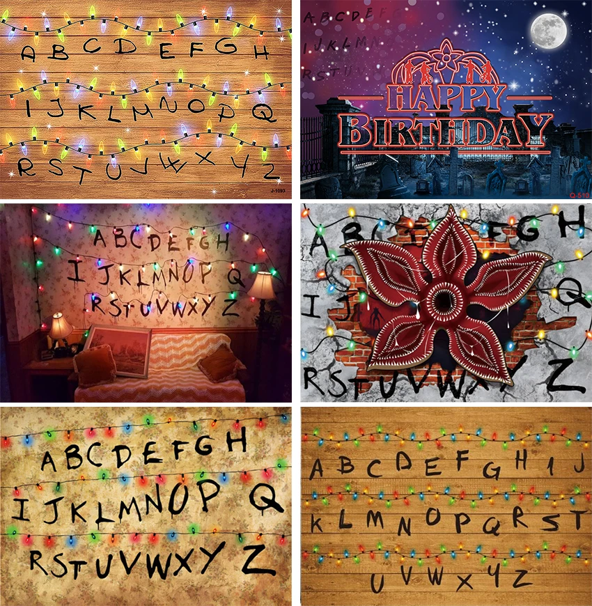 Stranger-Things-Birthday-Party-Theme-Background-Banner-Lights-Alphabet ...