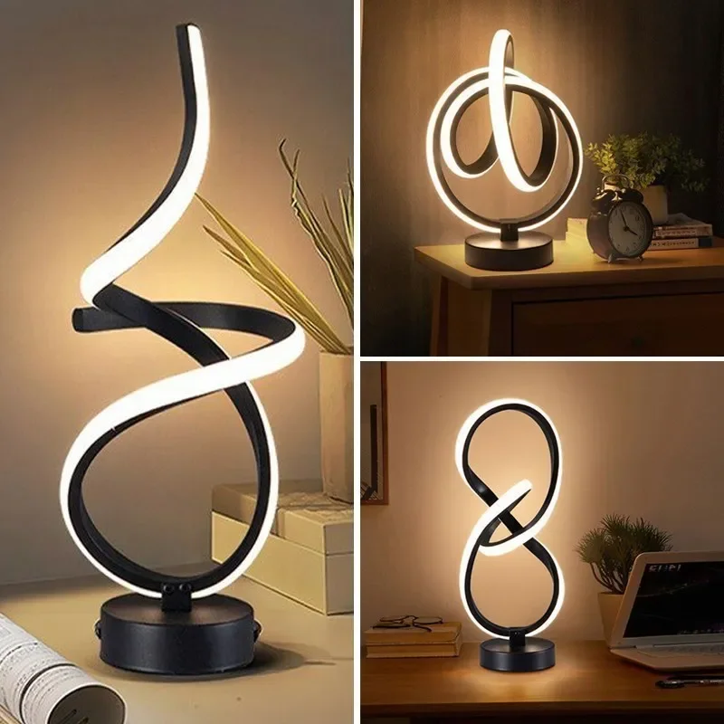 Modern-LED-Strip-Table-Lamp-Simple-Romantic-Colorful-RGB-Ambient-Small ...