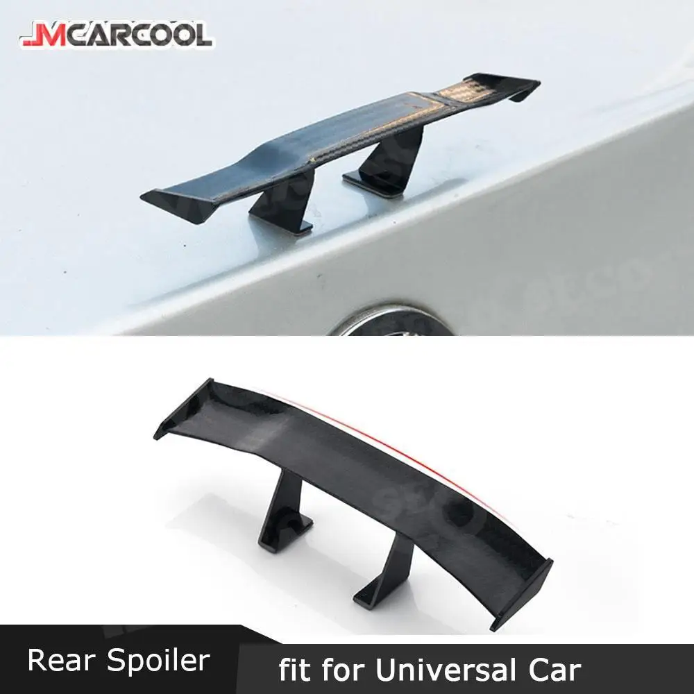 Carbon-Fiber-Twill-Look-GT-Style-Mini-Racing-Rear-Small-Wing-Spoiler ...