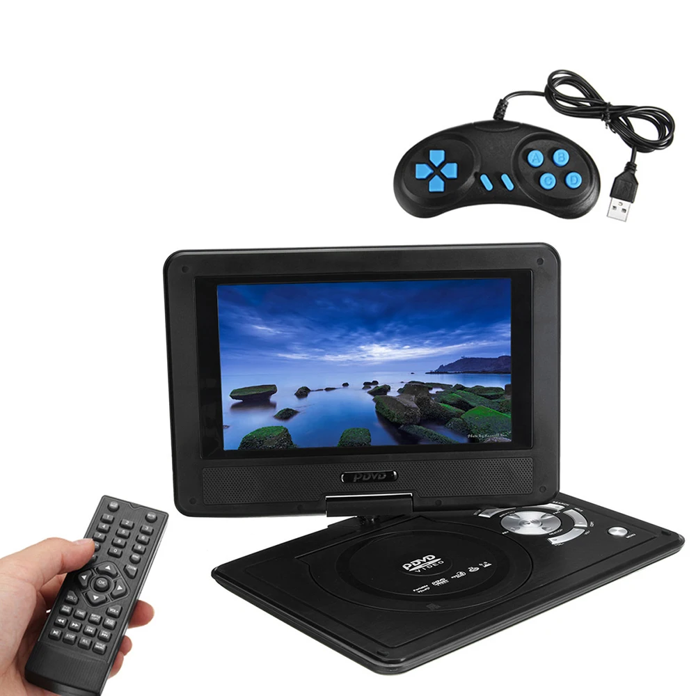 Lecteur-DVD-portable-TV-HD-cran-LCD-16-9-r-solution-d-image-234x480-CD ...