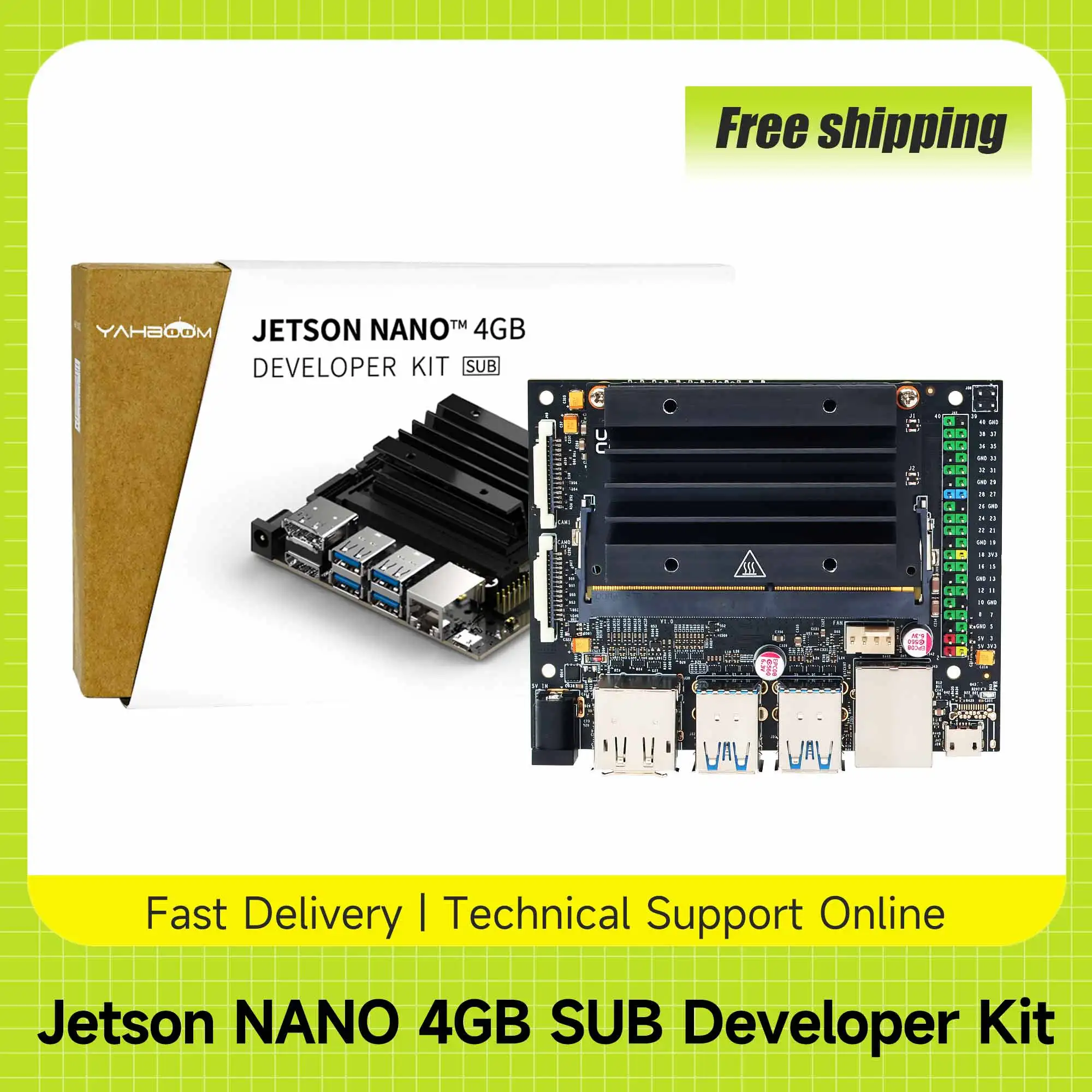 Jetson Nano 4GB AI Large Model Developer Kit Development Board For ...